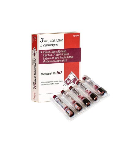 Humalog Mix50 Cartridges (100 UnitsmL) – Prime Time Pharmacy